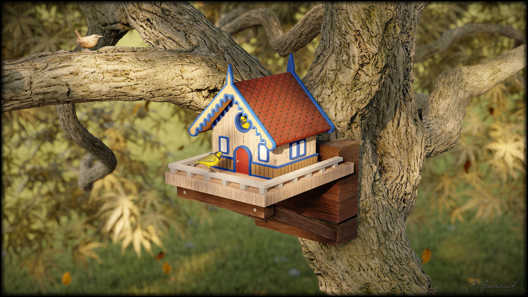 ArtStation - Birdhouse | Game Assets