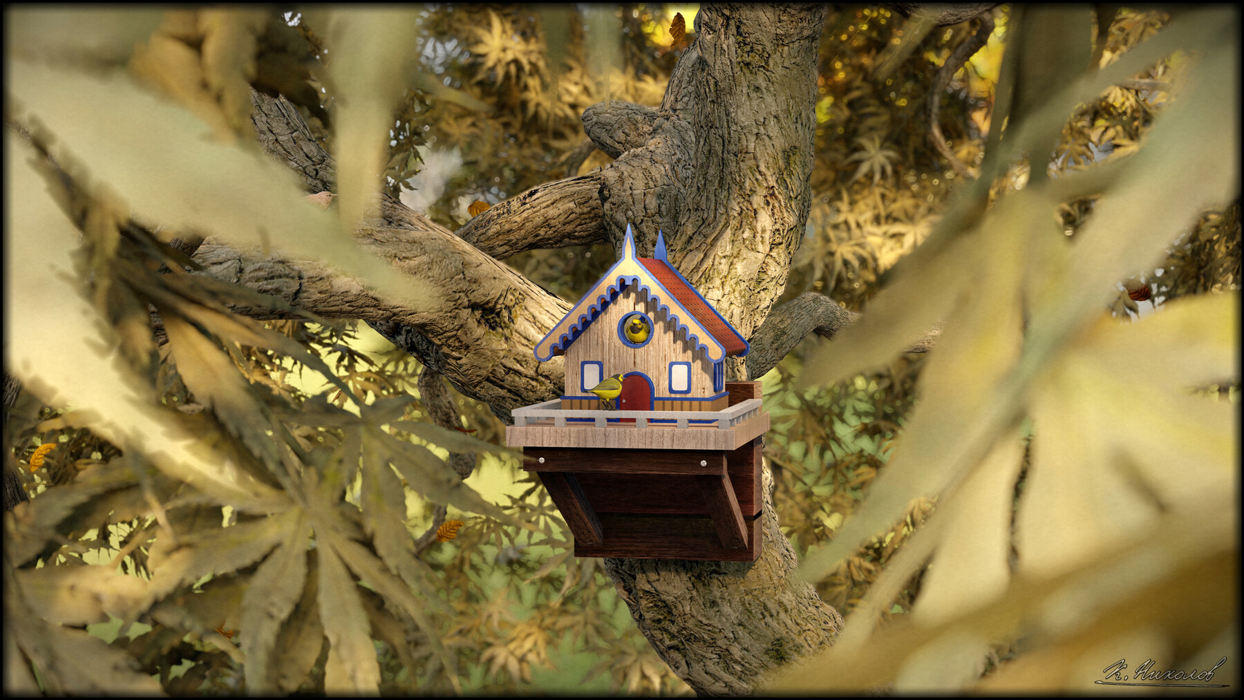 ArtStation - Birdhouse | Game Assets