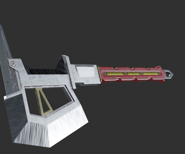 ArtStation - Axe Modern Combo Weapon Pack | Game Assets