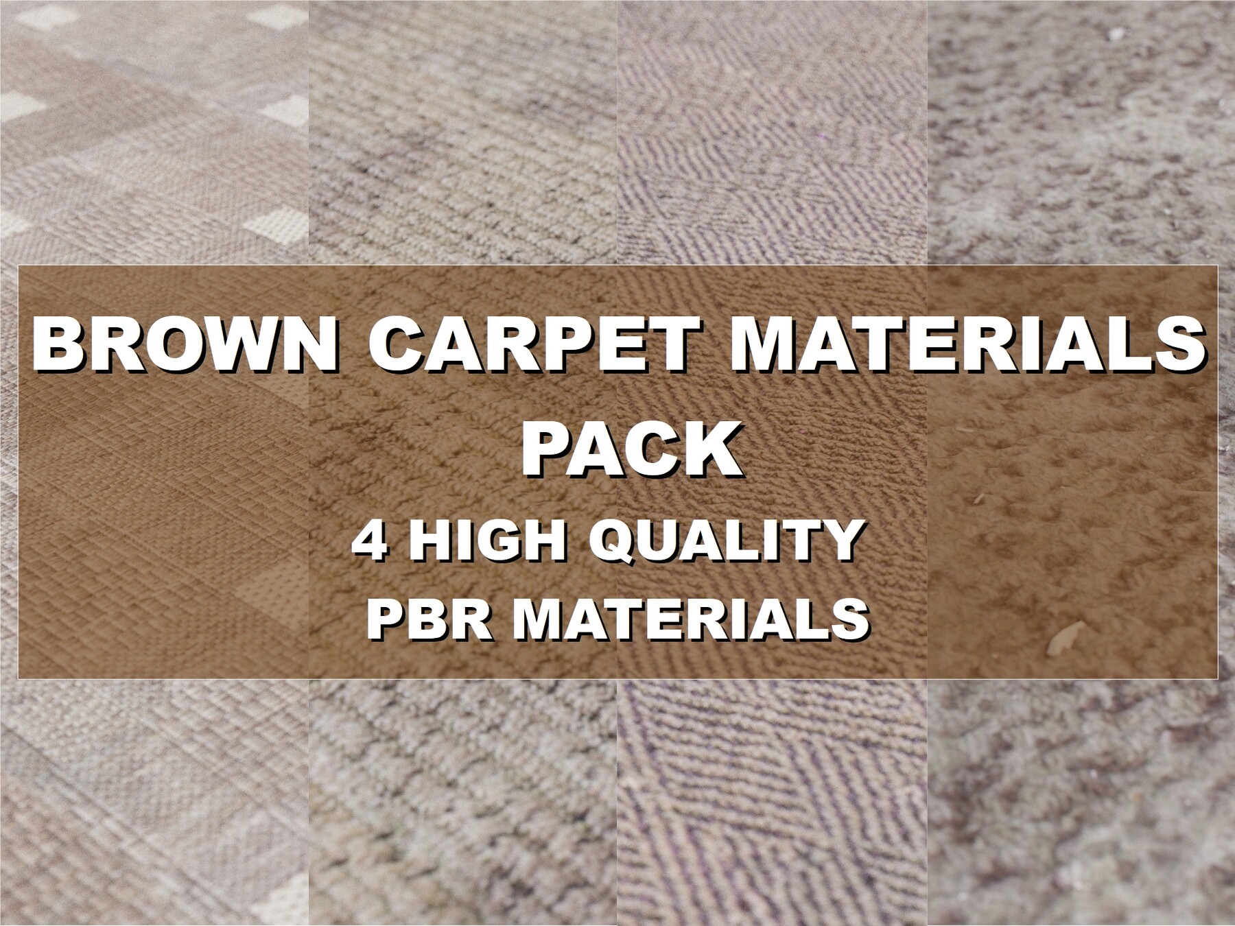 ArtStation - Brown Carpet Materials Pack | Game Assets