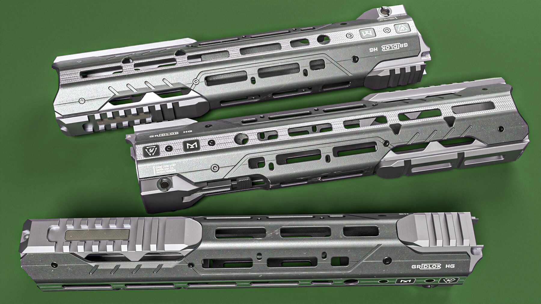 ArtStation - Gridlok Handguard for AR-15 Platforms - 8152TRIS -4/8K PBR ...