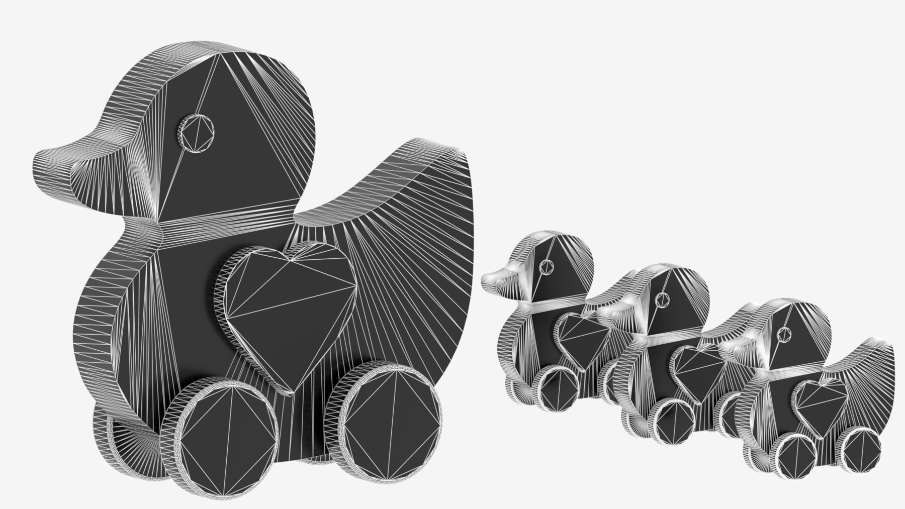 ArtStation - Wooden Toy Duck | Resources