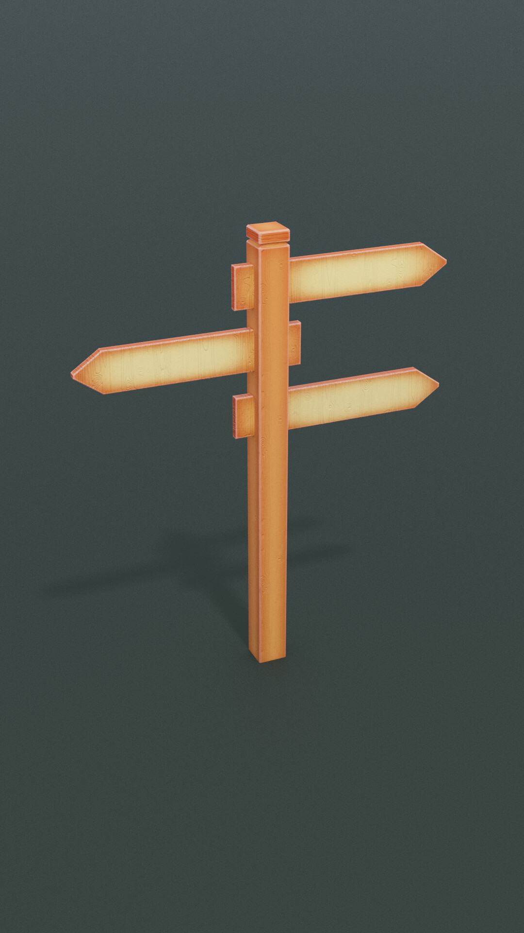 ArtStation - Signposts textured low-poly game ready assets pack | Game ...