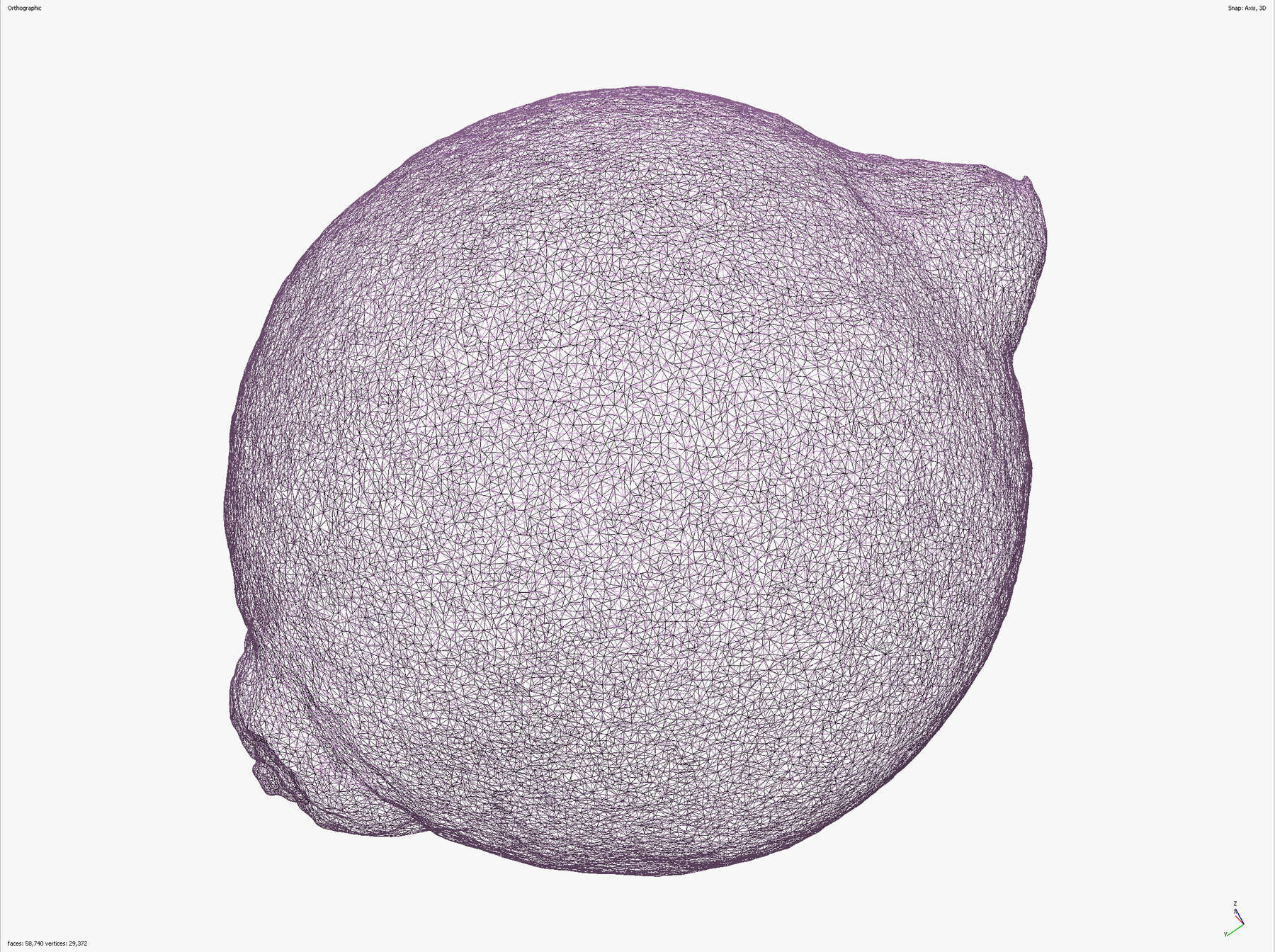 ArtStation - LEMON FRUIT 3D MODEL - LOW POLY \ HIGH POLY - CROSS ...