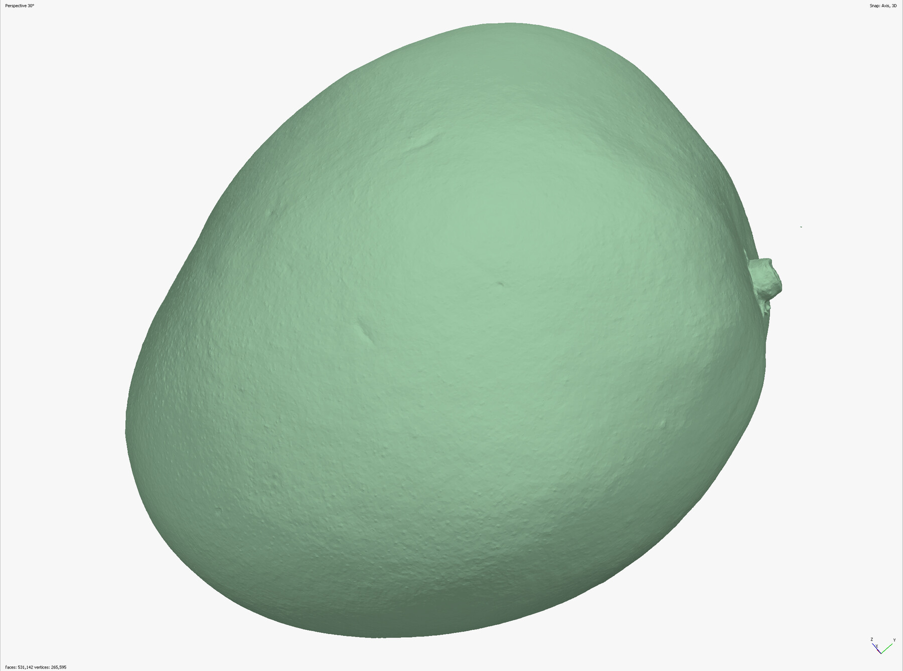 ArtStation - MANGO FRUIT 3D MODEL - LOW POLY \ HIGH POLY - CROSS ...