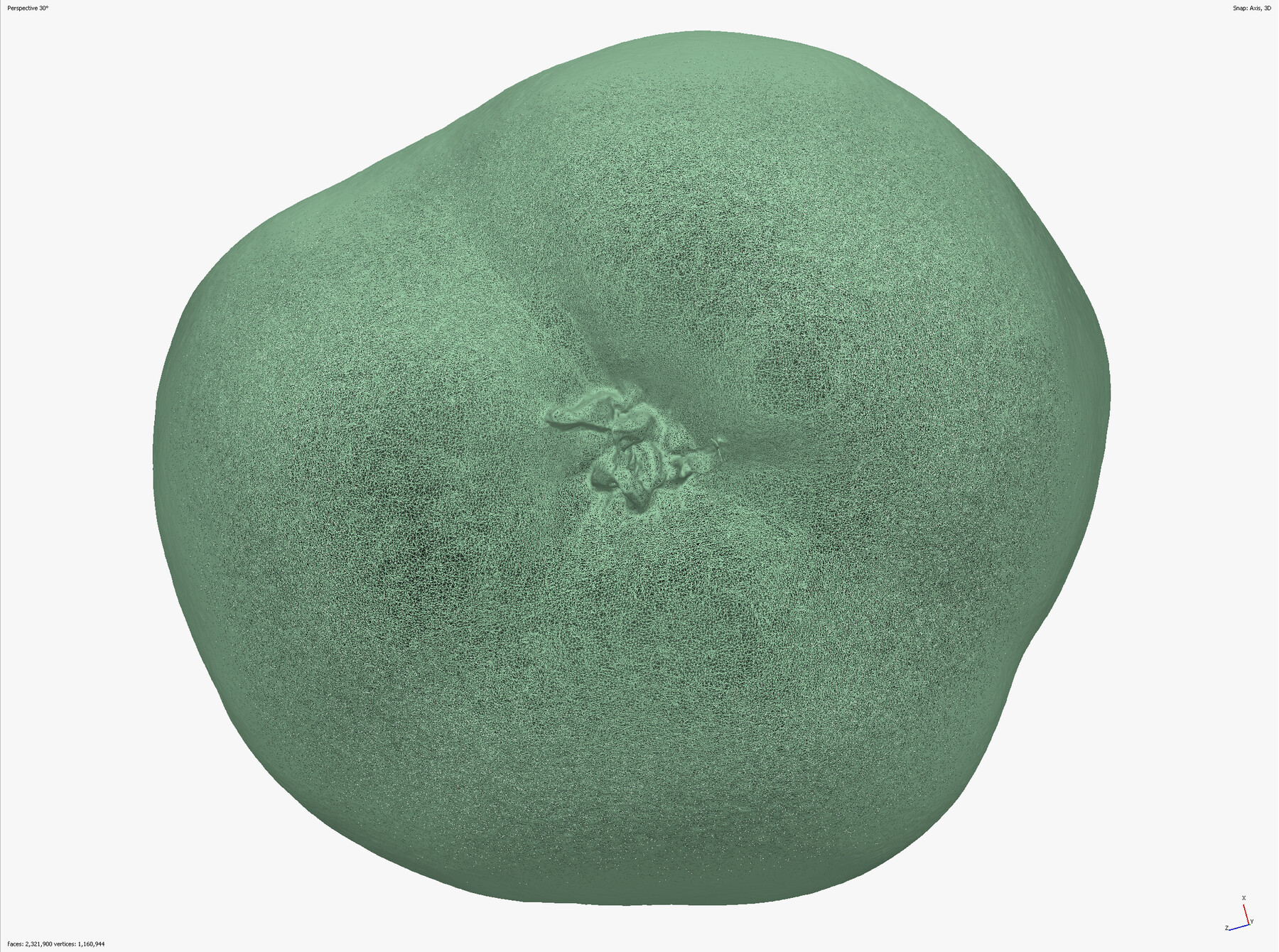 ArtStation - PEAR FRUIT #2 LOW POLY \ HIGH POLY 3D MODEL - CROSS ...