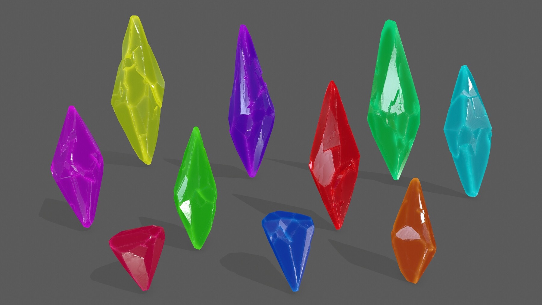 ArtStation - crystals | Game Assets