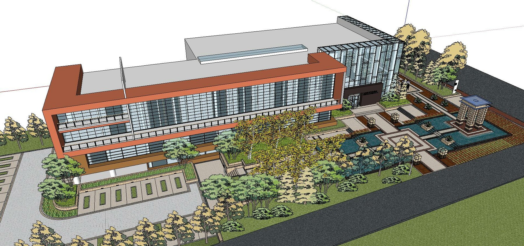 ArtStation - Sales Exhibition Hall-Sales Office-Shop-014 | Resources