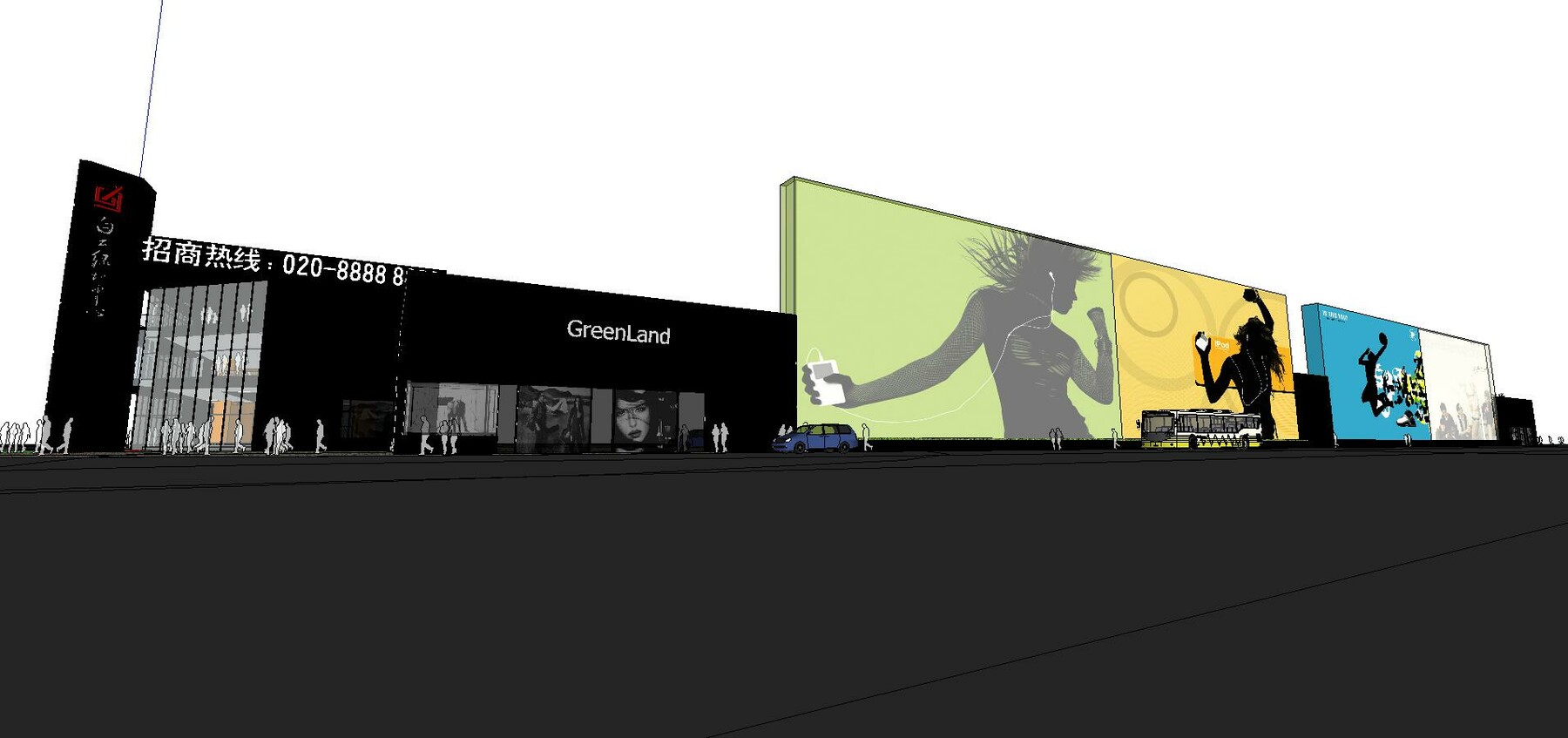 ArtStation - Sales Exhibition Hall-Sales Office-Shop-036 | Resources