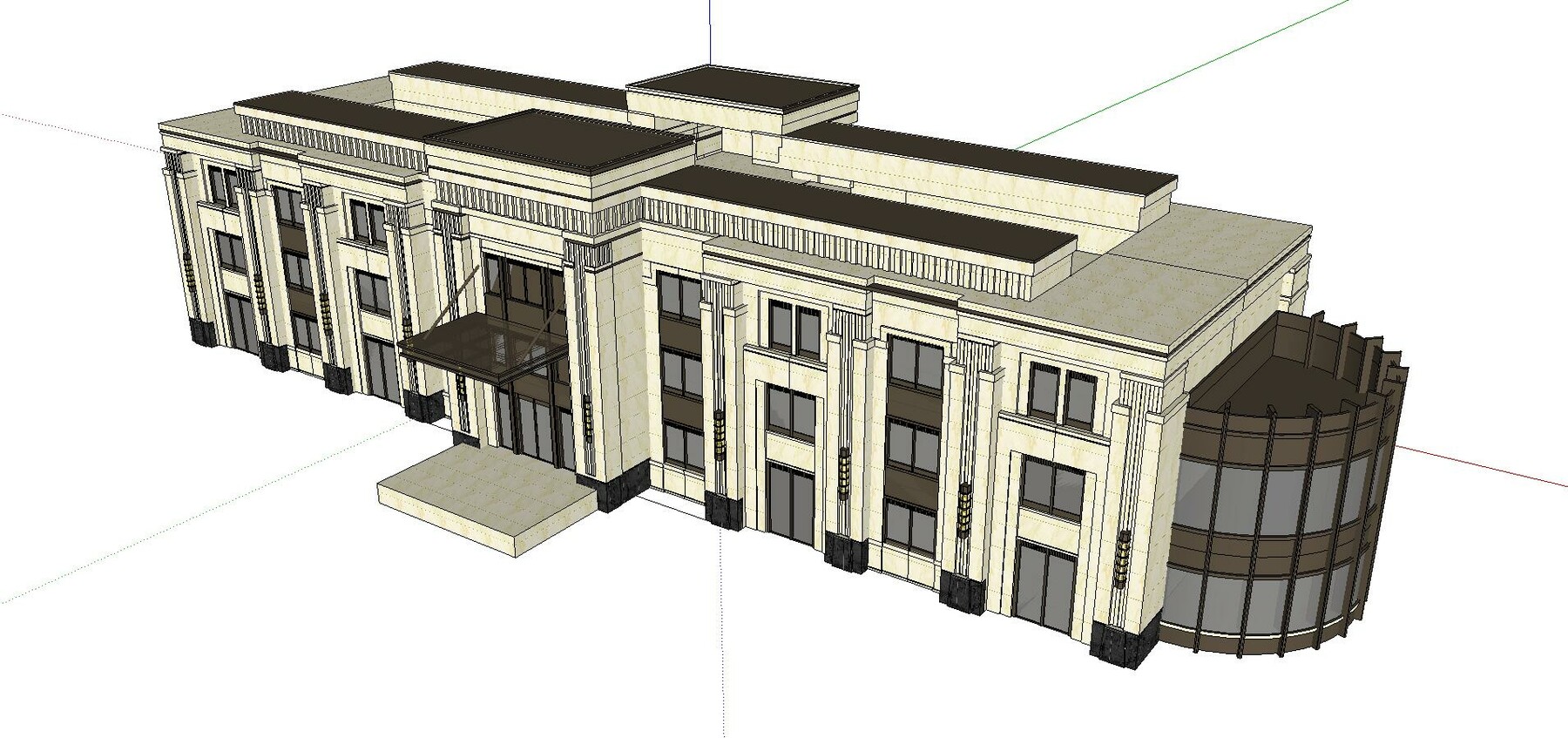 ArtStation - Sales Exhibition Hall-Sales Office-Shop-037 | Resources