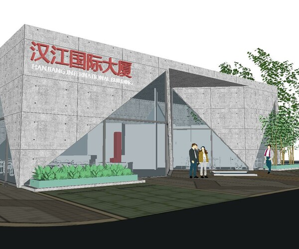 ArtStation - Sales Exhibition Hall-Sales Office-Shop-056 | Resources