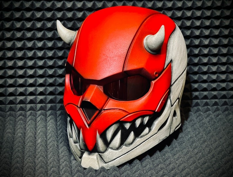 ArtStation - Printable Devil Helmet 3D model | Game Assets