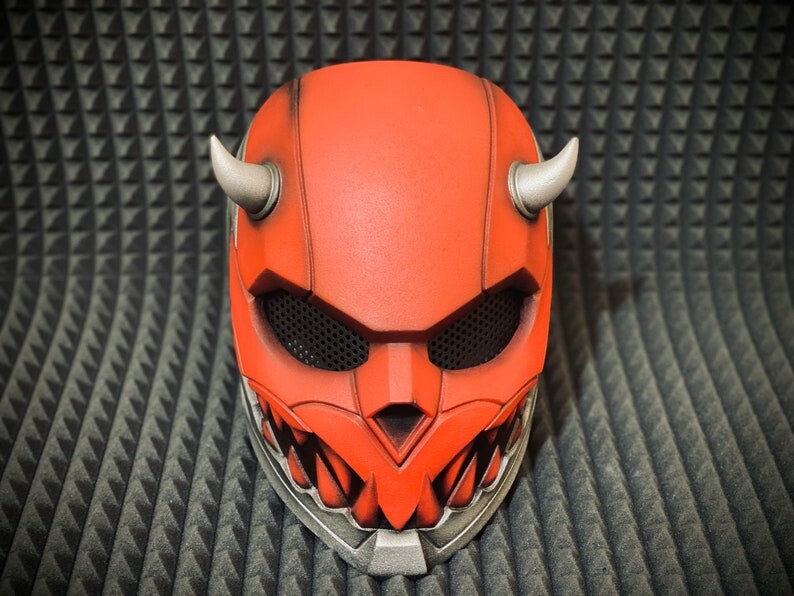 ArtStation - Printable Devil Helmet 3D model | Game Assets