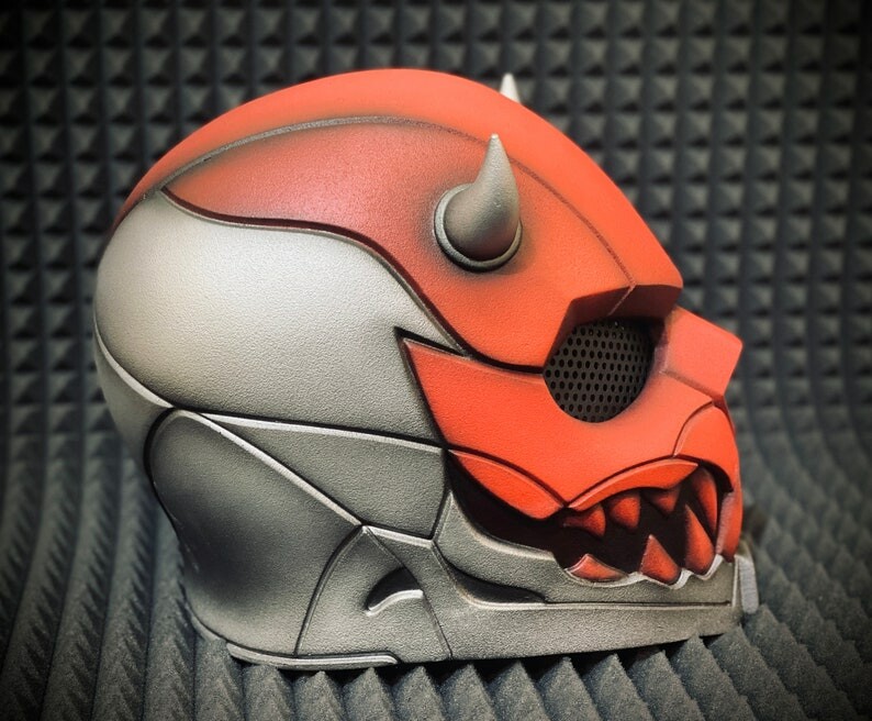 ArtStation - Printable Devil Helmet 3D model | Game Assets