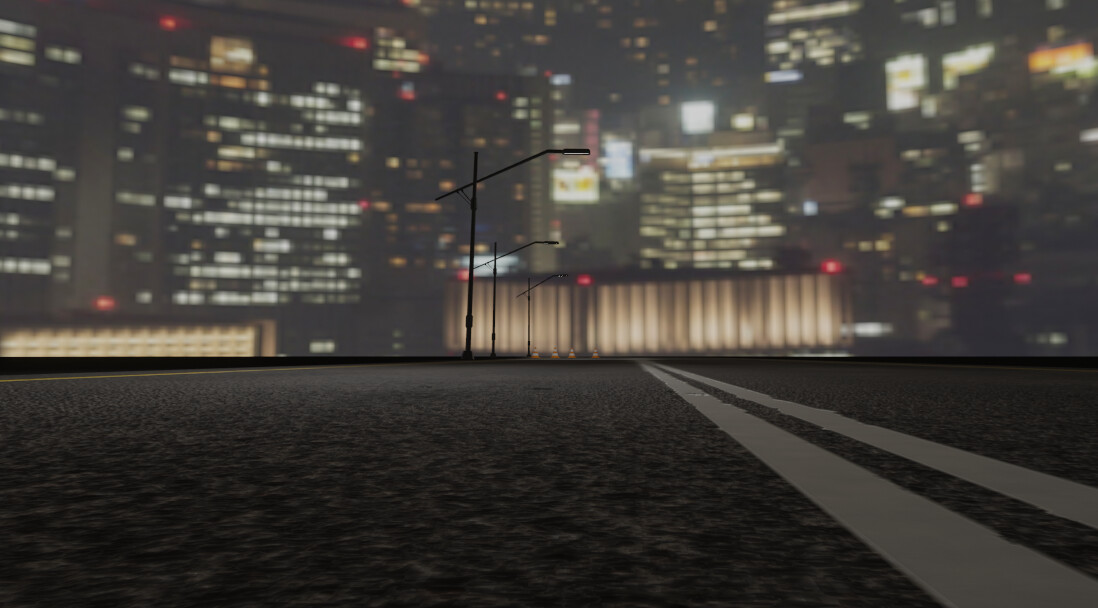 ArtStation - REALISTIC ROAD BLENDER MODEL | Game Assets