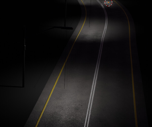 ArtStation - REALISTIC ROAD BLENDER MODEL | Game Assets