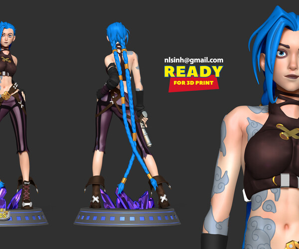ArtStation - Jinx - Arcane | Resources