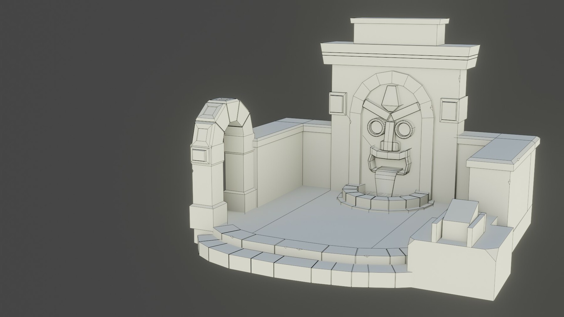 ArtStation - Simple Water fall Game Environment - Game Ready - PBR ...