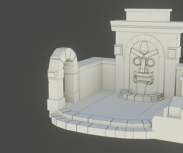 ArtStation - Simple Water fall Game Environment - Game Ready - PBR ...