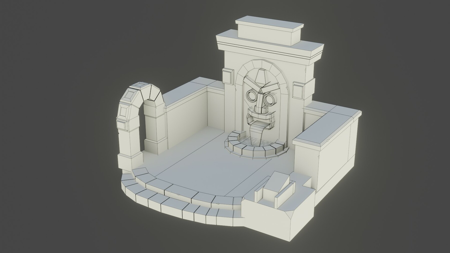 ArtStation - Simple Water fall Game Environment - Game Ready - PBR ...