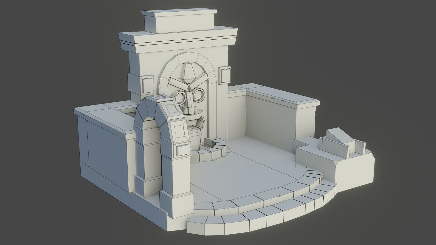 ArtStation - Simple Water fall Game Environment - Game Ready - PBR ...