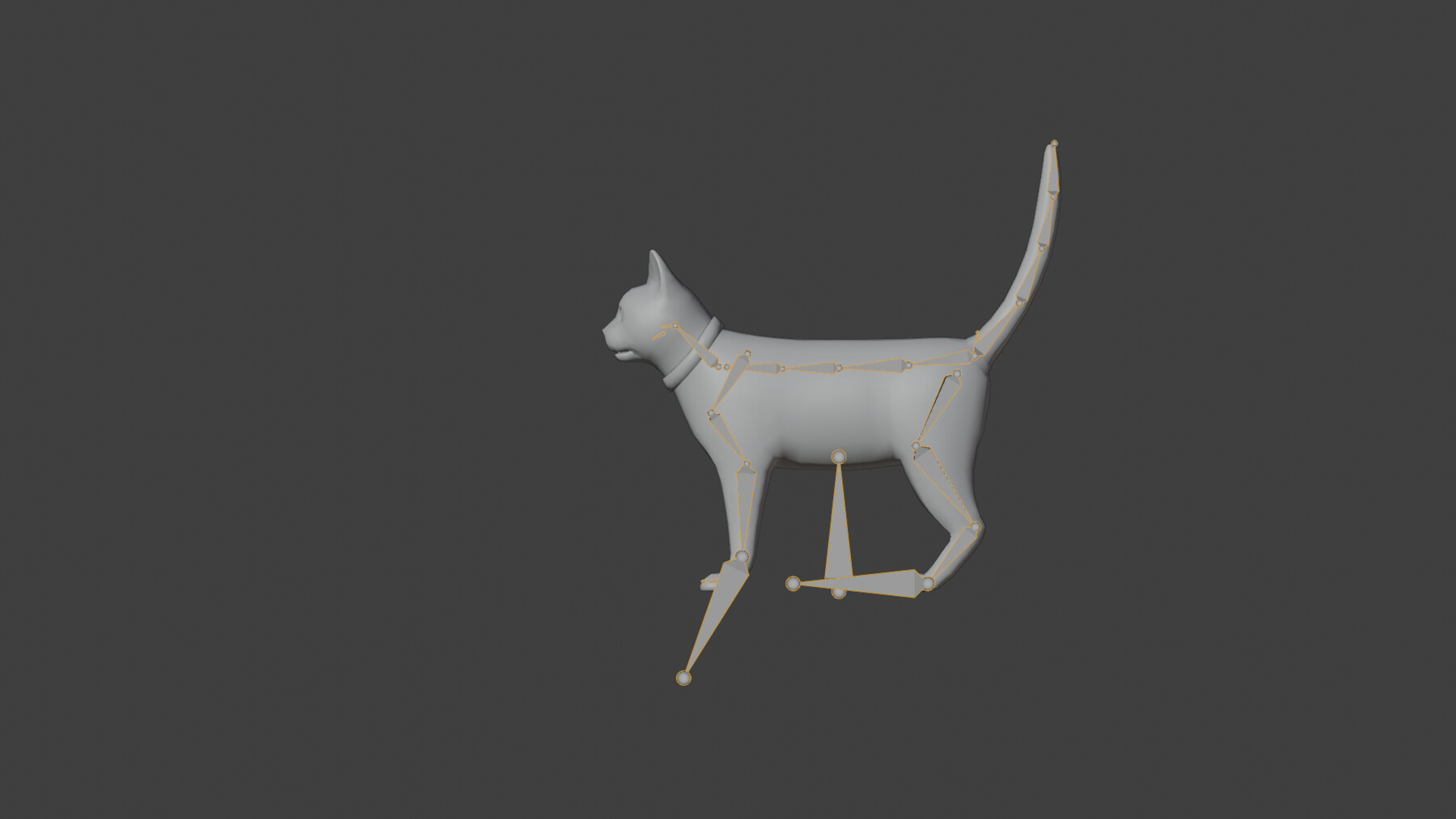 ArtStation - Rigged Low-Poly Cartoon Cat | Resources