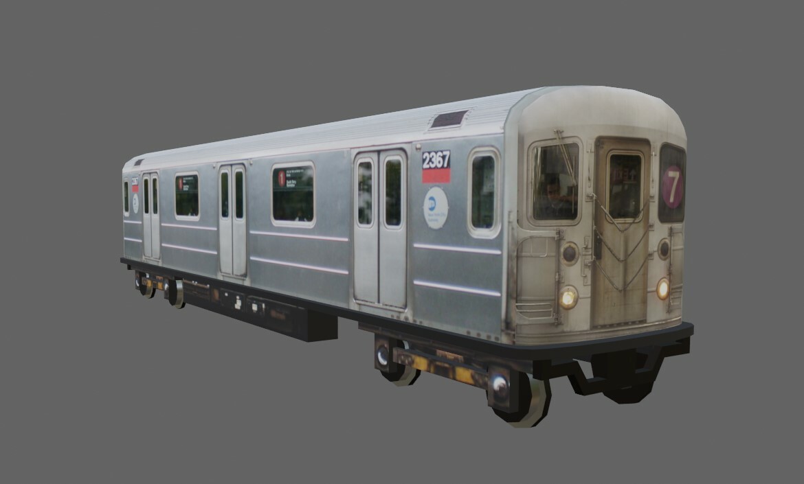 Subway Car R142 3D Model | ubicaciondepersonas.cdmx.gob.mx