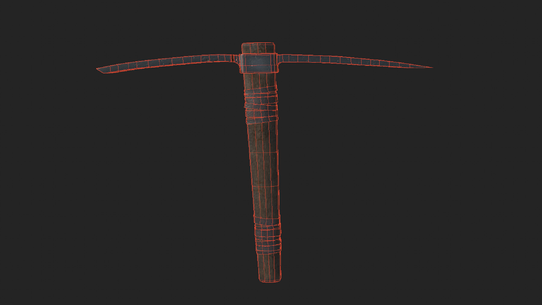 ArtStation - Pickaxe tool of labor PBR low-poly 3D model Low-poly 3D model | Resources