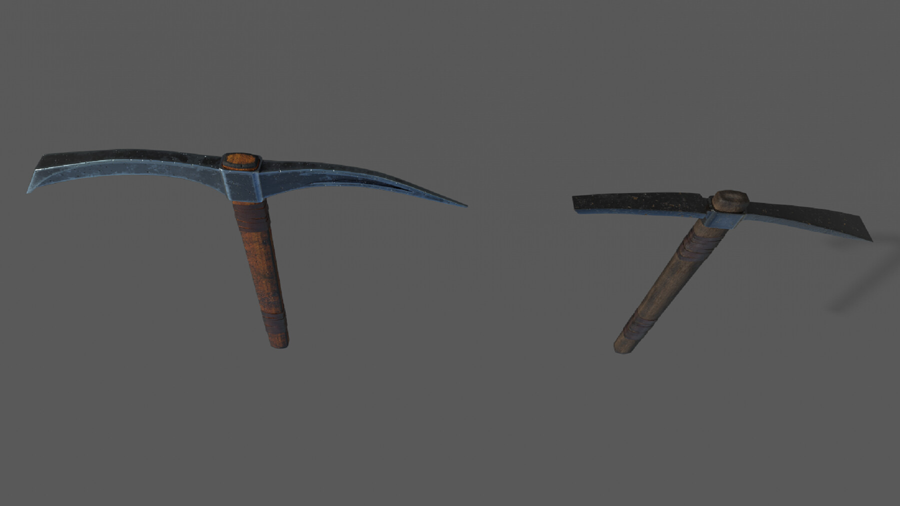 ArtStation - Pickaxe tool of labor PBR low-poly 3D model Low-poly 3D ...