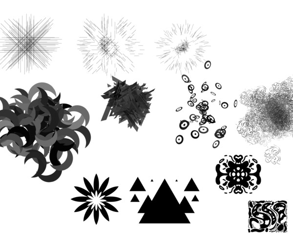 ArtStation - Brush pack1: magic, photoshop | Brushes