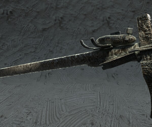 ArtStation - Vintage Scifi Pack VOL 5 Weapons | Game Assets