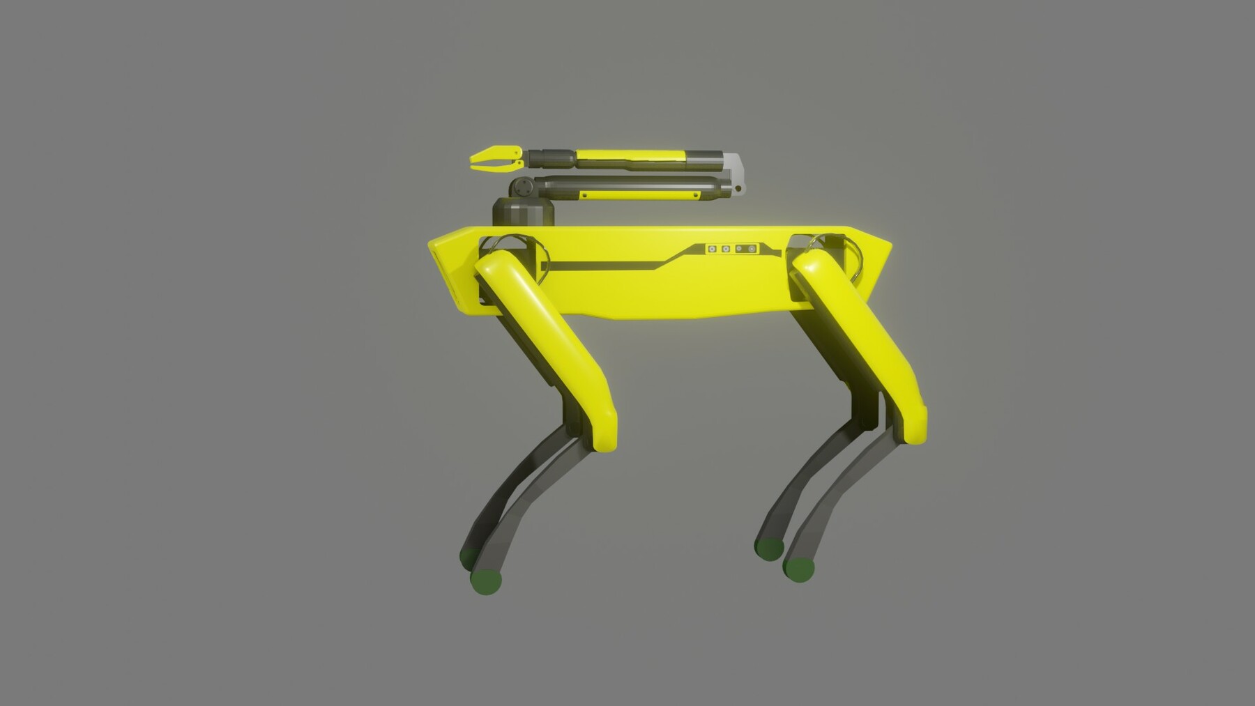 ArtStation - Boston Dynamics Dog with Arm - Low Poly PBR- Game Ready ...