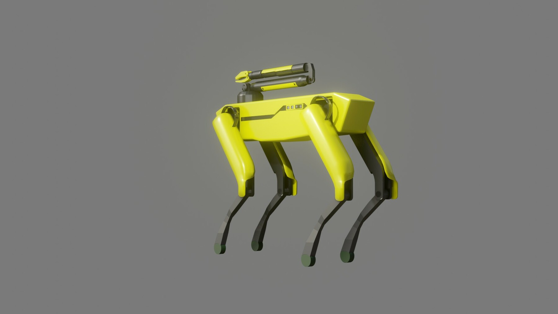 ArtStation - Boston Dynamics Dog with Arm - Low Poly PBR- Game Ready ...