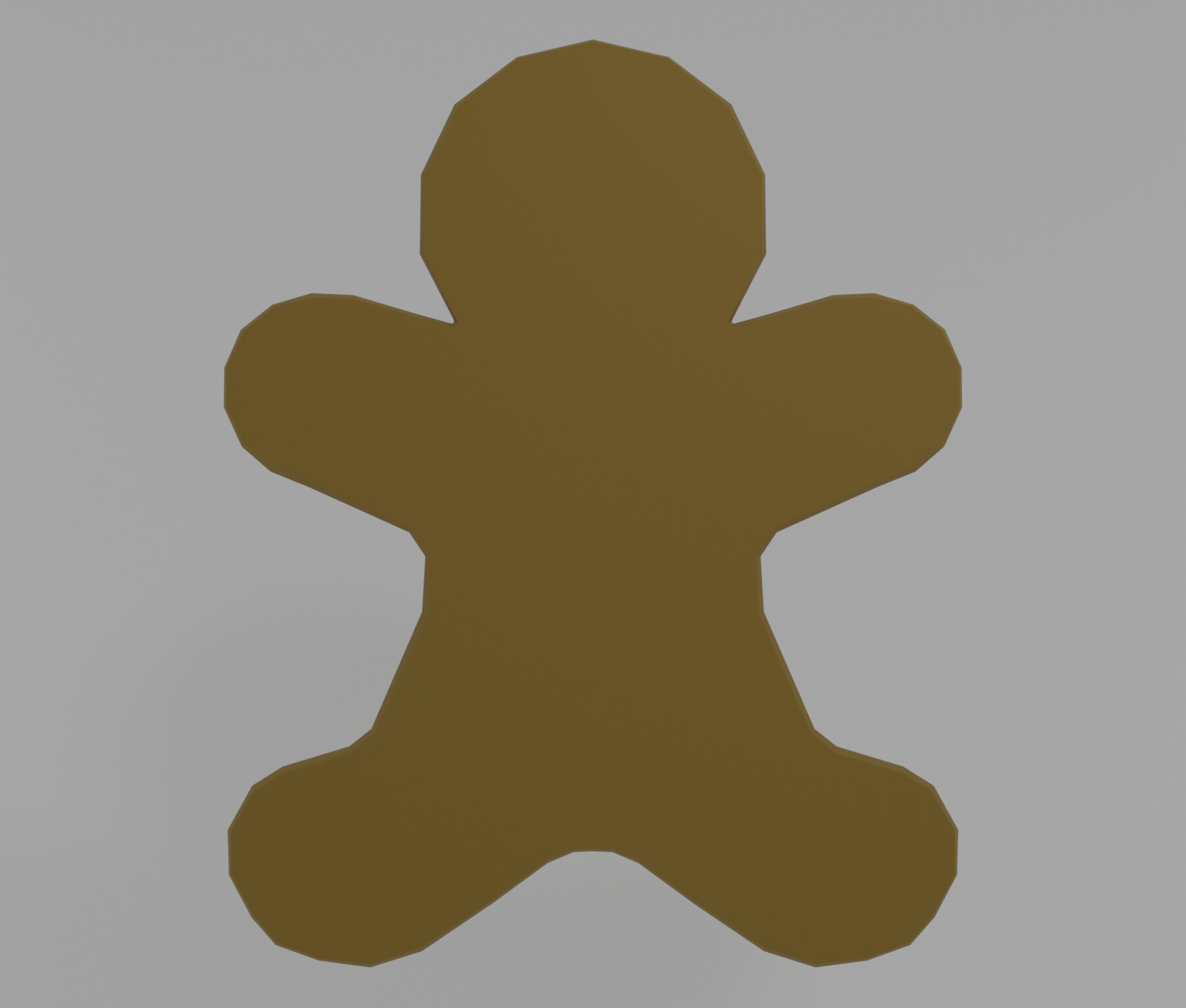 ArtStation - Gingerbread man | Game Assets