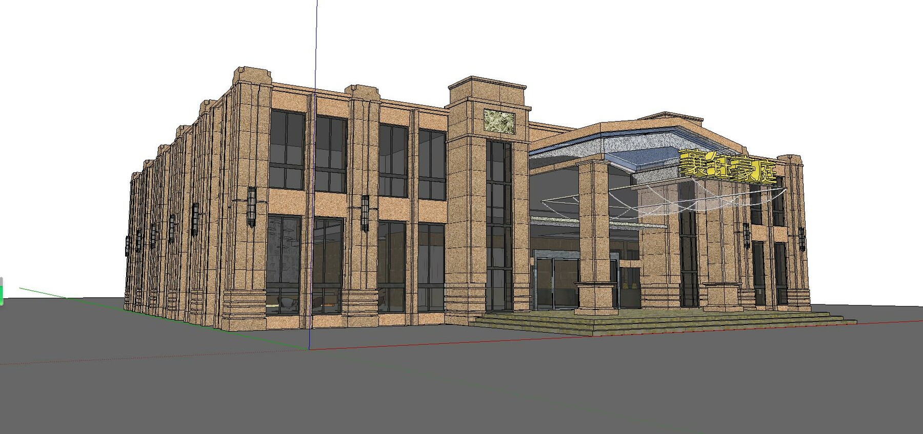 ArtStation - Sales Exhibition Hall-Sales Office-Shop-0104 | Resources