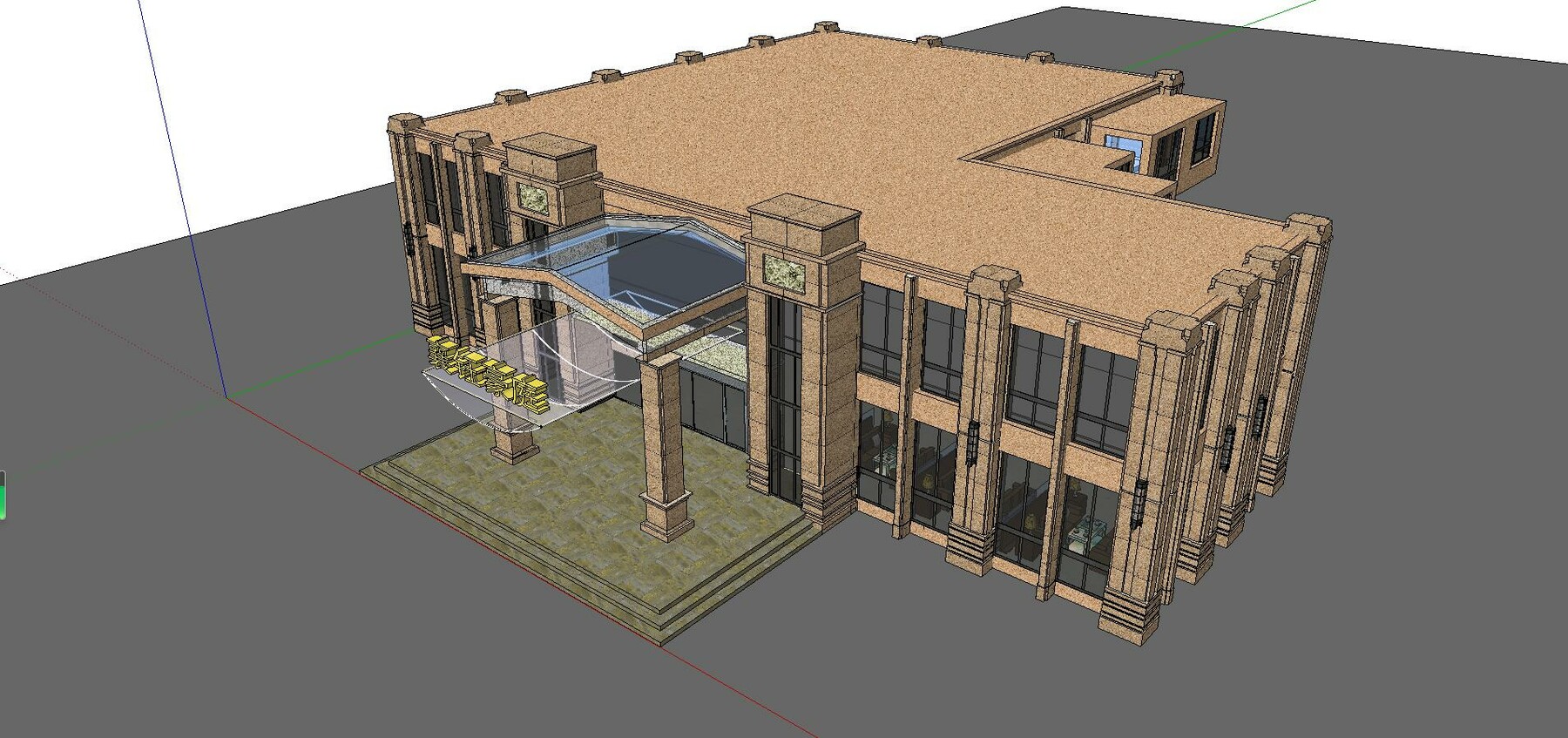 ArtStation - Sales Exhibition Hall-Sales Office-Shop-0104 | Resources