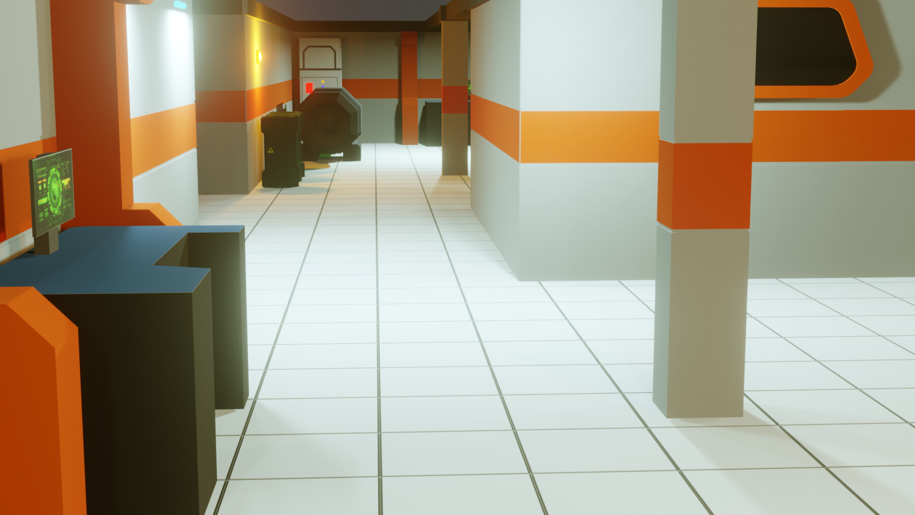 ArtStation - Modular Sci Fi Lab - Low Poly - Game ready - PBR | Game Assets