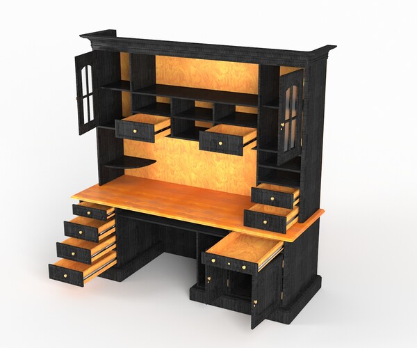 ArtStation - Classic Desk | Resources
