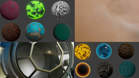 ArtStation - 15 blender material pack! | Resources