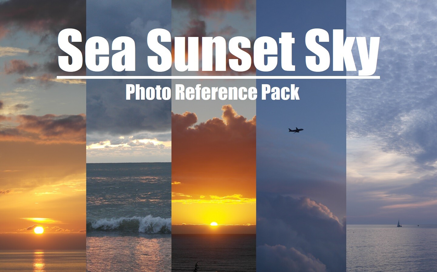 ArtStation - Sea Sunset Sky 260+ Photo Reference Pictures | Resources