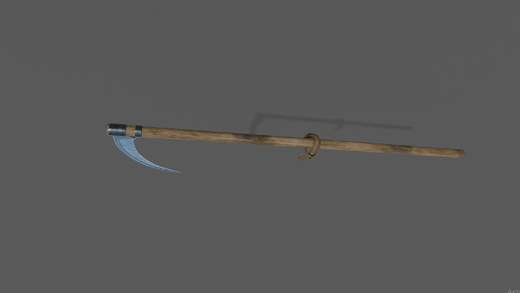 ArtStation - Scythe tool of labor PBR low-poly 3D model Low-poly 3D ...