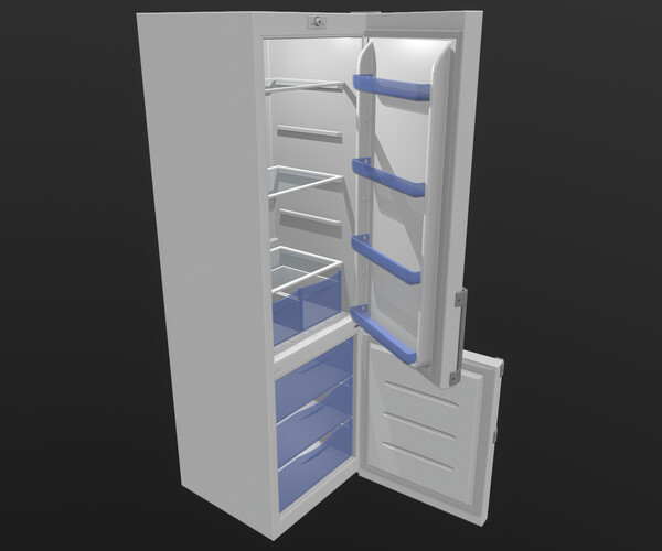 ArtStation - Refrigerator | Game Assets