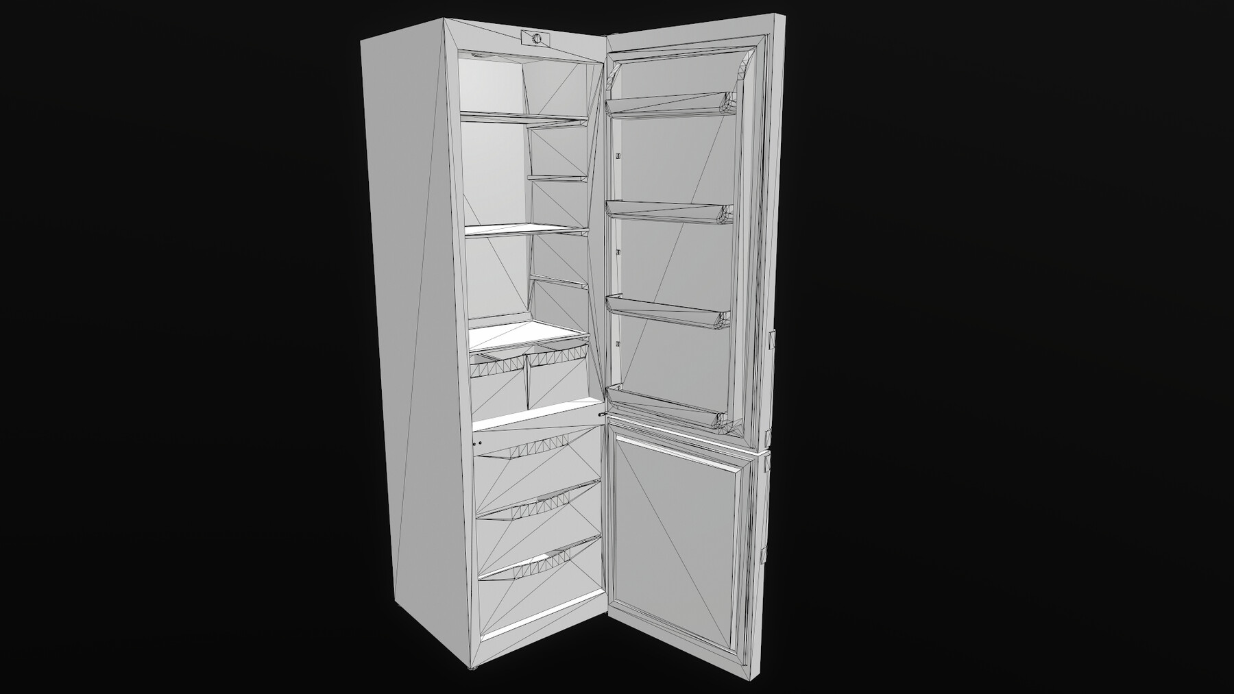 ArtStation - Refrigerator | Game Assets