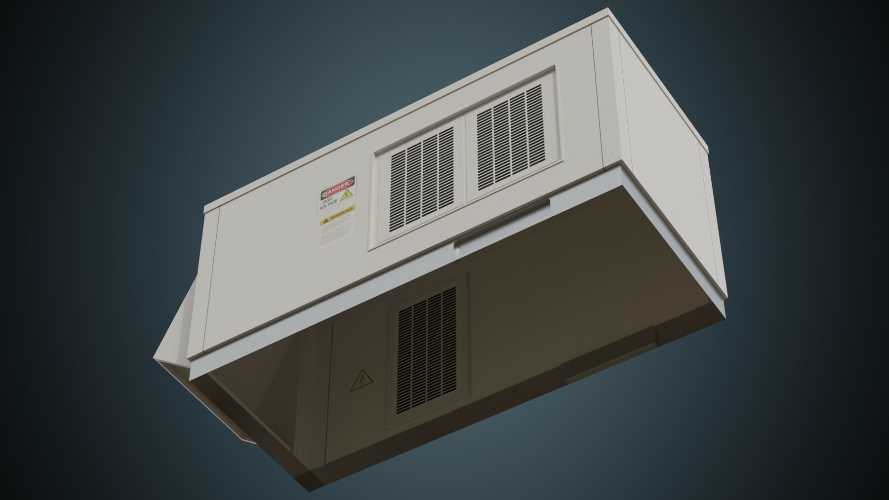 ArtStation - Rooftop AC Unit 4A | Game Assets