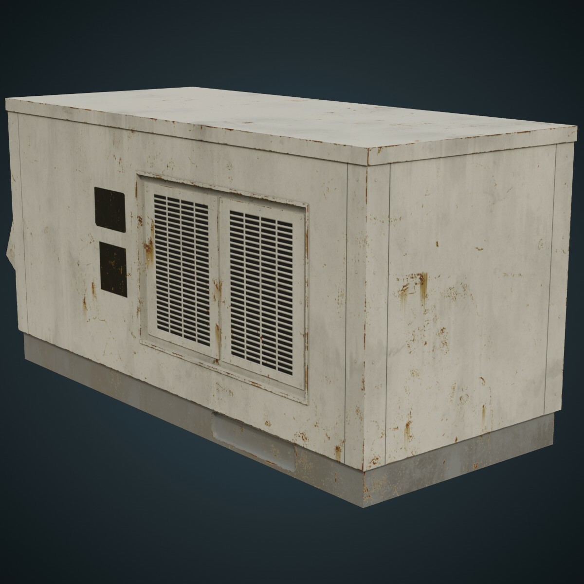 ArtStation - Rooftop AC Unit 4B | Game Assets