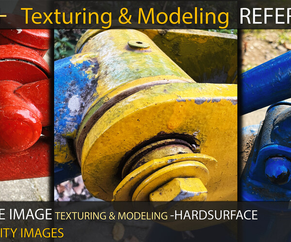 ArtStation - 400+ Texturing & Modeling Reference - HardSurface - VOL 01 ...