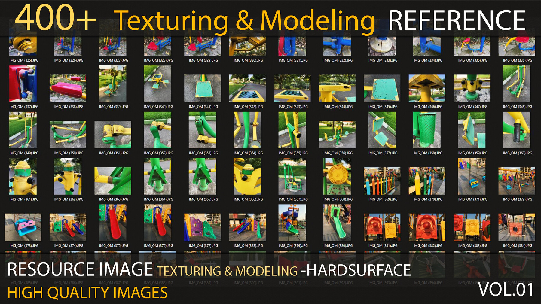 ArtStation - 400+ Texturing & Modeling Reference - HardSurface - VOL 01 ...