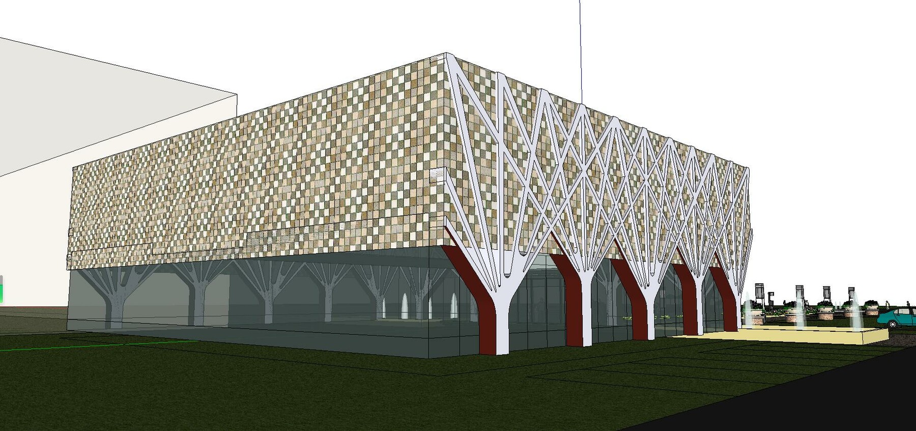 ArtStation - Sales Exhibition Hall-Sales Office-Shop-0107 | Resources