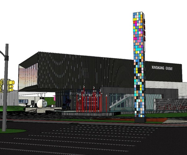 ArtStation - Sales Exhibition Hall-Sales Office-Shop-0130 | Resources