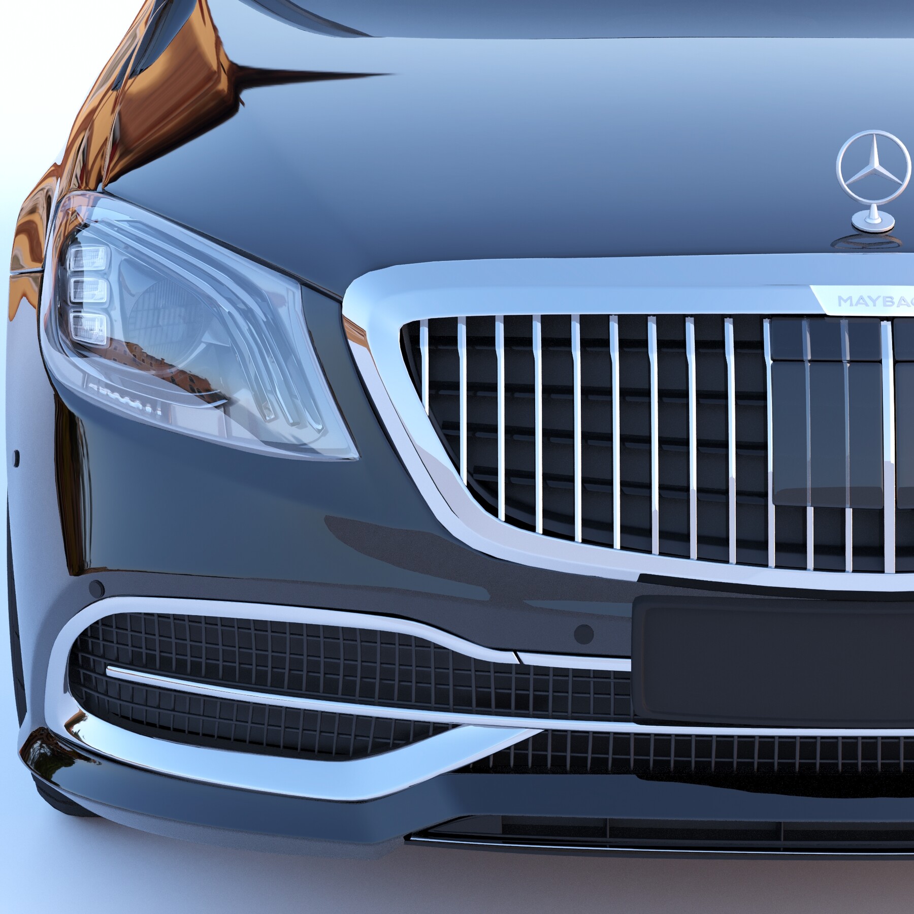 ArtStation - Mercedes-Benz_S650_Pullman_Maybach_2019 | Resources